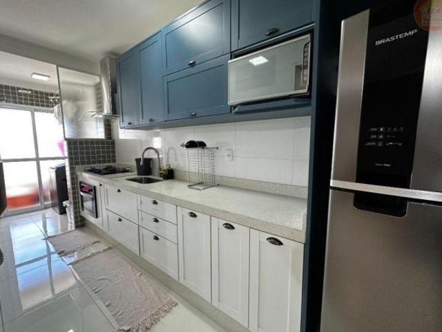 Apartamento em Cidade Ocian, Praia Grande/SP de 78m² 2 quartos à venda por R$ 625.000,00