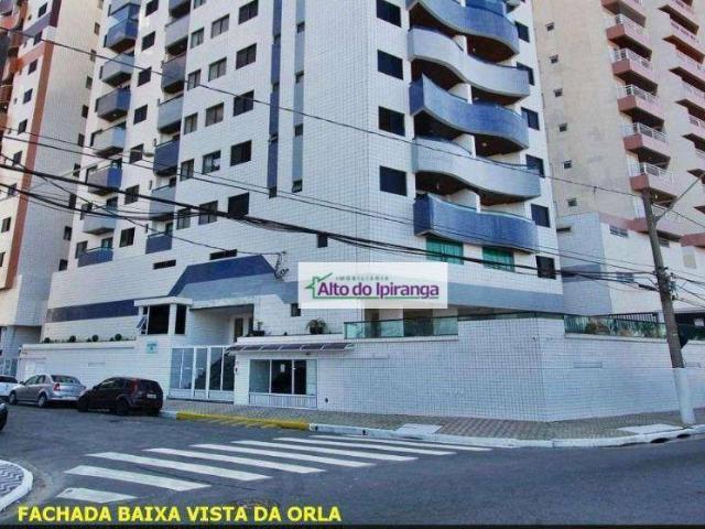 Apartamento em Cidade Ocian, Praia Grande/SP de 80m² 2 quartos à venda por R$ 494.000,00