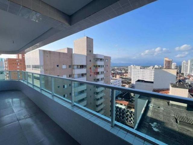 Apartamento em Cidade Ocian, Praia Grande/SP de 80m² 2 quartos à venda por R$ 565.000,00