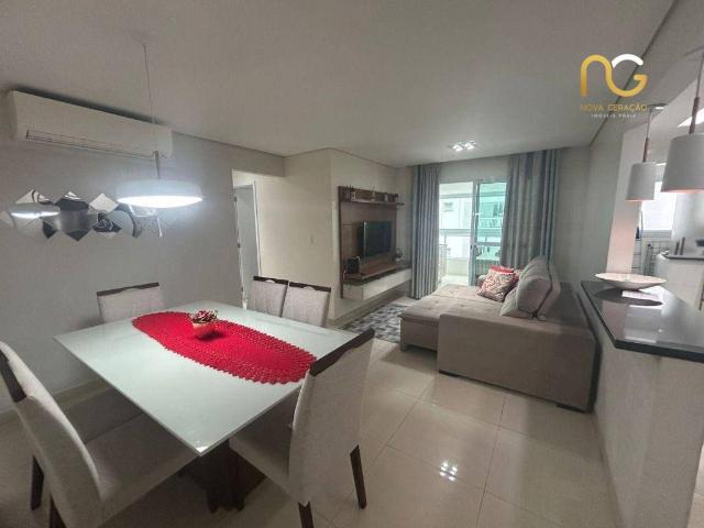 Apartamento em Cidade Ocian, Praia Grande/SP de 80m² 3 quartos à venda por R$ 639.000,00