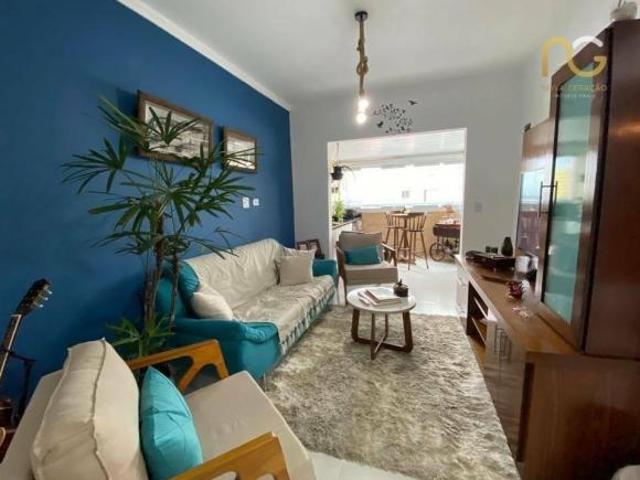 Apartamento em Cidade Ocian, Praia Grande/SP de 85m² 2 quartos à venda por R$ 640.000,00