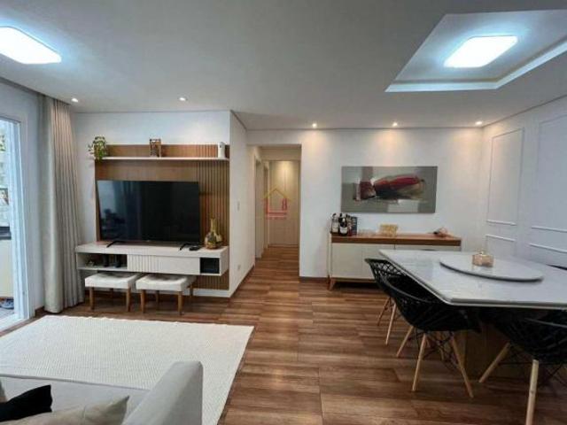 Apartamento em Cidade Ocian, Praia Grande/SP de 90m² 3 quartos à venda por R$ 695.000,00