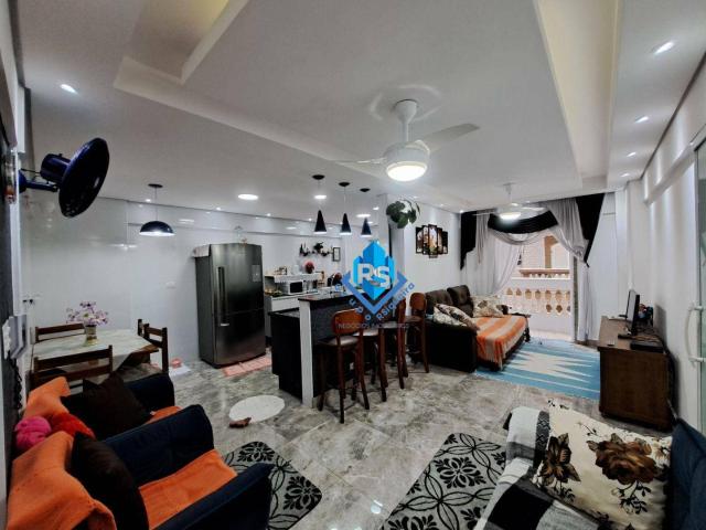 Apartamento em Cidade Ocian, Praia Grande/SP de 90m² 3 quartos à venda por R$ 635.900,00