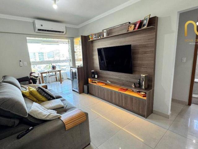 Apartamento em Cidade Ocian, Praia Grande/SP de 90m² 3 quartos à venda por R$ 744.000,00