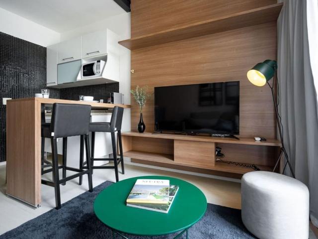 Apartamento em Cidade Monções, São Paulo/SP de 39m² 1 quartos para locação R$ 9.050,00/mes