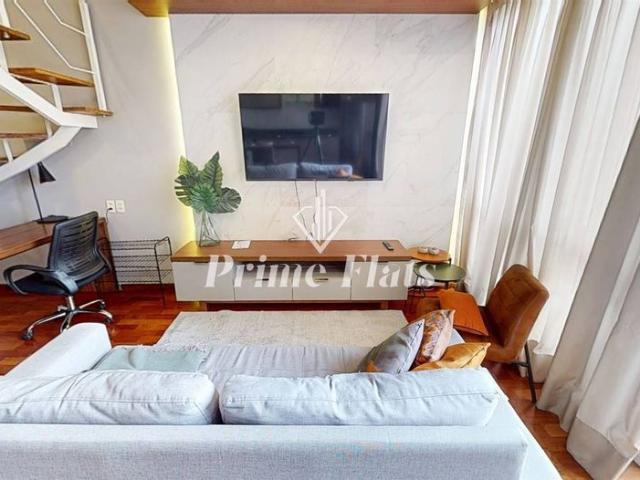 Apartamento em Cidade Monções, São Paulo/SP de 40m² 1 quartos para locação R$ 6.109,00/mes