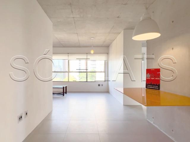 Apartamento em Cidade Monções, São Paulo/SP de 70m² 1 quartos para locação R$ 5.500,00/mes