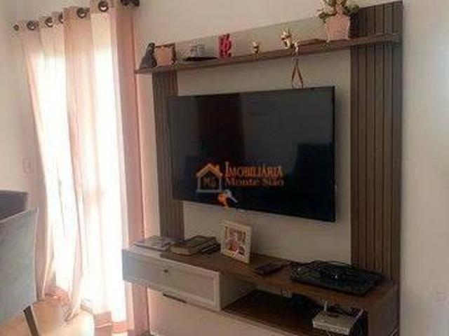Apartamento em Cidade Nova Bonsucesso, Guarulhos/SP de 47m² 2 quartos à venda por R$ 243.800,00