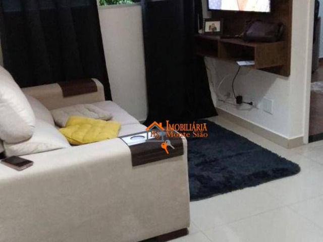 Apartamento em Cidade Parque Alvorada, Guarulhos/SP de 52m² 3 quartos à venda por R$ 279.900,00