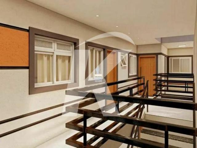 Apartamento em condomínio no Jardim Brasil com 2 quartos, sala, cozinha e banheiro, sem vaga