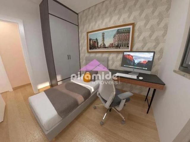 Apartamento em Condomínio Residencial Colinas do Paratehy, São José dos Campos/SP de 65m² 2 quartos
