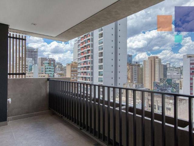 Apartamento em Consolação, São Paulo/SP de 36m² 1 quartos à venda por R$ 598.000,00