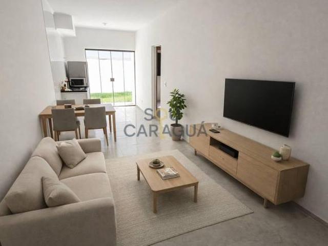 Apartamento em construção 02 quartos a 300m da praia Massaguaçu em Caraguá