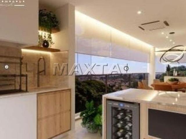 Apartamento em construção, 167m². 4 quartos, sendo 3 suítes 3 vagas. Vista para Serra da Cantareira