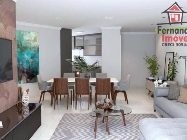 Apartamento em construção com 3 dormitórios à venda, 107 m² por R$ 903.000 no parcelamento direto