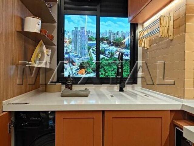 Apartamento em construção à venda, de 40m², com 2 dormitórios. Entrega para Abril 2026