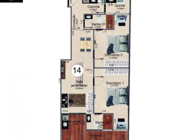 APARTAMENTO EM CONSTRUÇÃO À VENDA NO PORTAL VILLE AZALEIA EM BOITUVA SP | DATA DE ENTREGA 15/01/2026