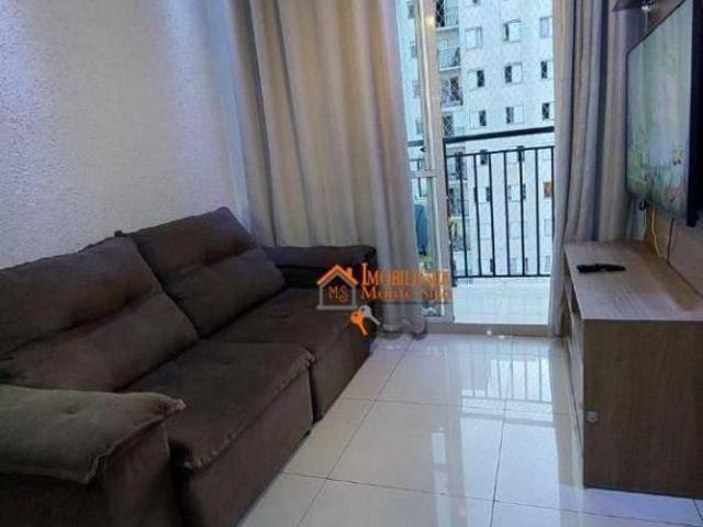 Apartamento em Cocaia, Guarulhos/SP de 56m² 3 quartos à venda por R$ 400.000,00