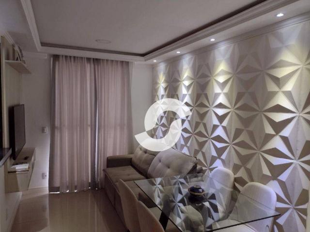 Apartamento em Covanca, São Gonçalo/RJ de 56m² 2 quartos à venda por R$ 272.900,00