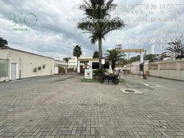Apartamento em Crispim, Pindamonhangaba/SP de 44m² 2 quartos à venda por R$ 111.816,50