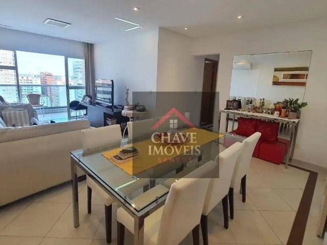 Apartamento em Embaré, Santos/SP de 115m² 3 quartos à venda por R$ 1.599.000,00