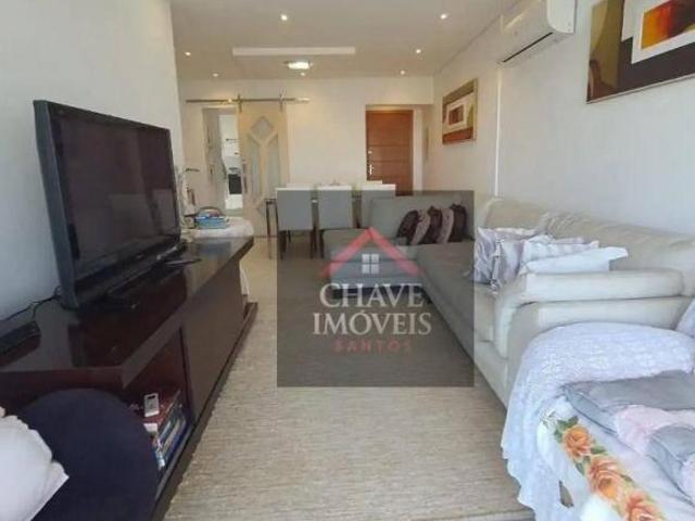 Apartamento em Embaré, Santos/SP de 115m² 3 quartos à venda por R$ 1.600.000,00