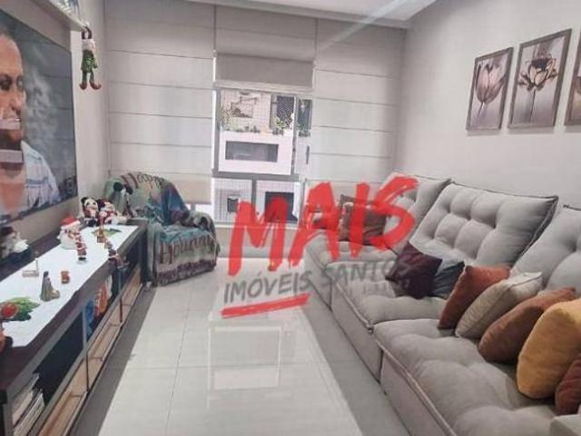 Apartamento em Embaré, Santos/SP de 116m² 3 quartos à venda por R$ 870.000,00
