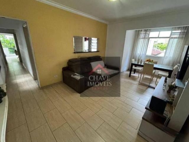 Apartamento em Embaré, Santos/SP de 89m² 2 quartos à venda por R$ 510.000,00