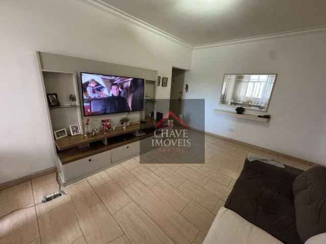 Apartamento em Embaré, Santos/SP de 117m² 2 quartos à venda por R$ 559.900,00