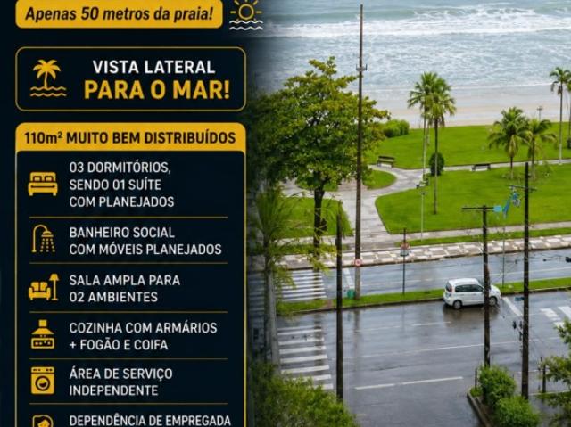 Apartamento em Embaré, Santos/SP de 110m² 3 quartos à venda por R$ 1.079.900,00