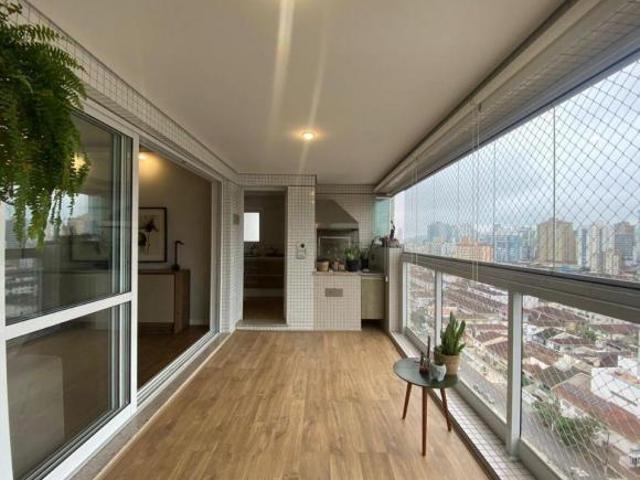 Apartamento em Embaré, Santos/SP de 131m² 3 quartos à venda por R$ 1.848.000,00