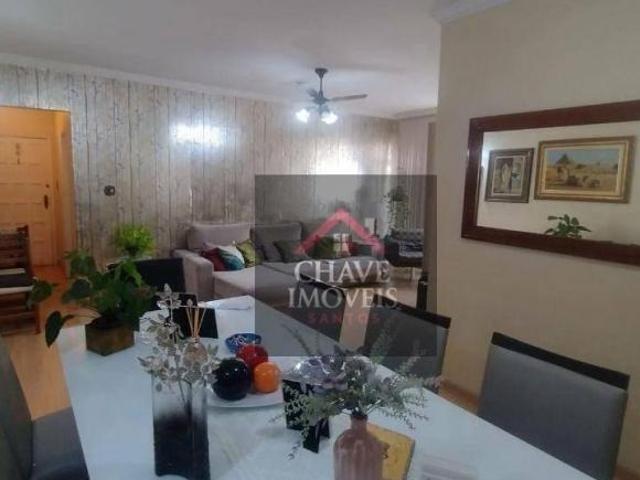 Apartamento em Embaré, Santos/SP de 147m² 3 quartos à venda por R$ 950.000,00