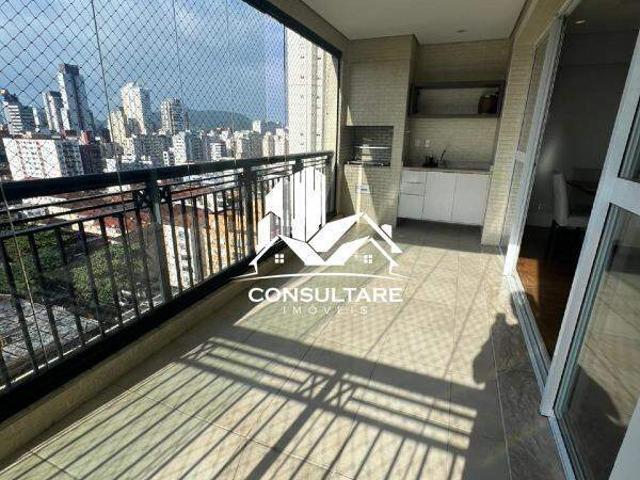 Apartamento em Embaré, Santos/SP de 155m² 3 quartos à venda por R$ 1.949.000,00