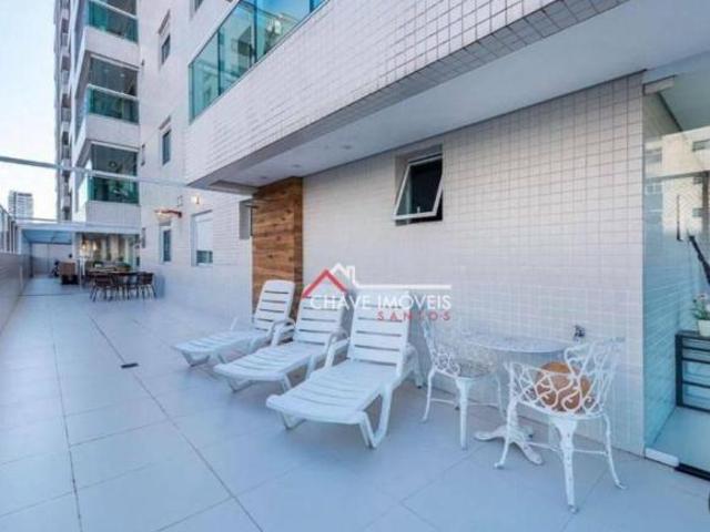 Apartamento em Embaré, Santos/SP de 157m² 3 quartos à venda por R$ 2.300.000,00