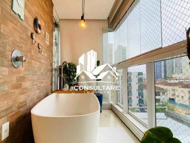 Apartamento em Embaré, Santos/SP de 159m² 3 quartos à venda por R$ 1.915.000,00