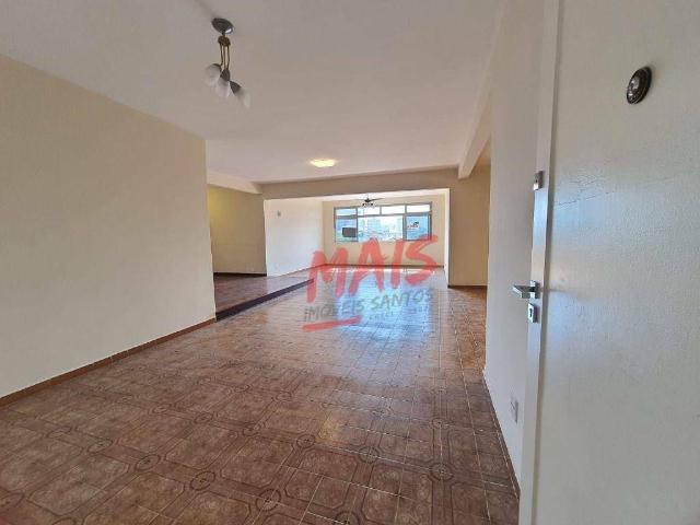 Apartamento em Embaré, Santos/SP de 171m² 3 quartos à venda por R$ 955.000,00 ou para locação R$ 5.400,00/mes