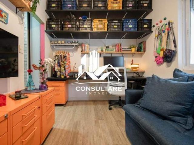 Apartamento em Embaré, Santos/SP de 26m² 1 quartos à venda por R$ 295.000,00