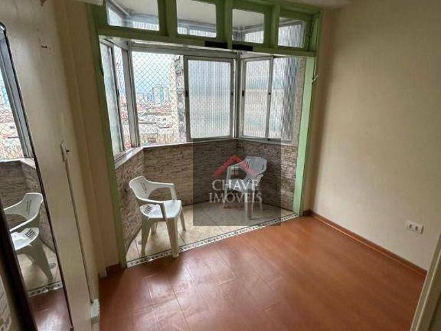 Apartamento em Embaré, Santos/SP de 30m² 1 quartos para locação R$ 2.300,00/mes