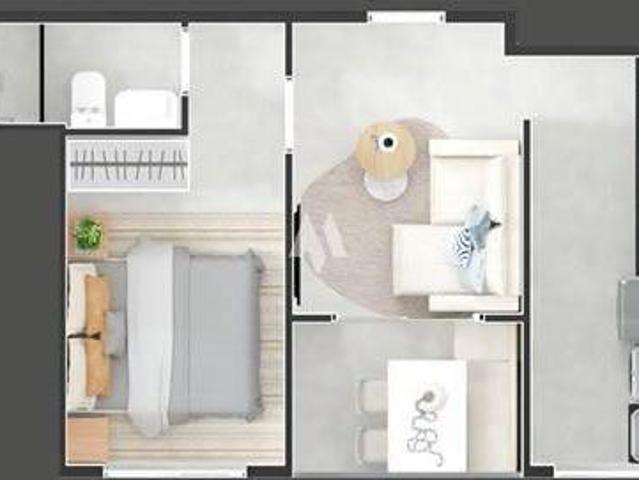Apartamento em Embaré, Santos/SP de 35m² 1 quartos à venda por R$ 320.000,00