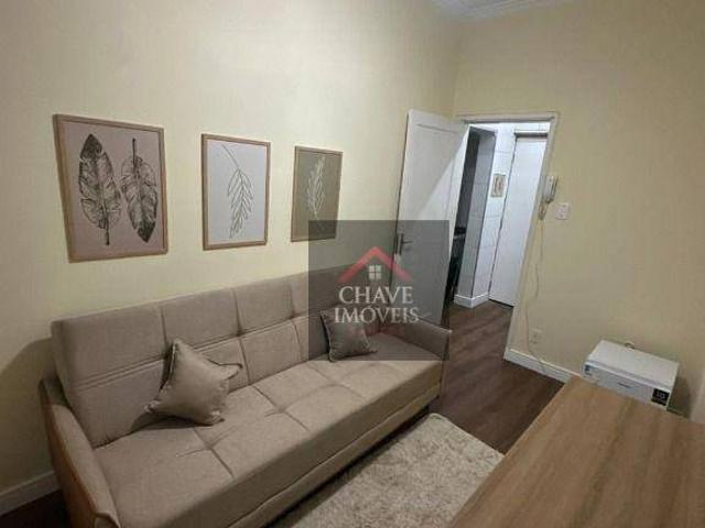 Apartamento em Embaré, Santos/SP de 37m² 1 quartos à venda por R$ 355.500,00