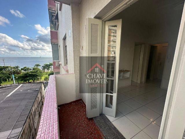 Apartamento em Embaré, Santos/SP de 45m² 1 quartos à venda por R$ 361.000,00 ou para locação R$ 2.800,00/mes