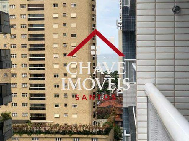 Apartamento em Embaré, Santos/SP de 55m² 1 quartos para locação R$ 3.990,00/mes