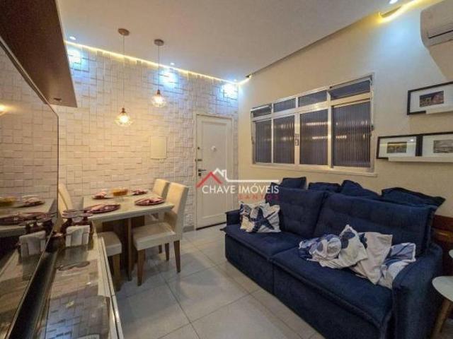 Apartamento em Embaré, Santos/SP de 60m² 2 quartos à venda por R$ 480.000,00