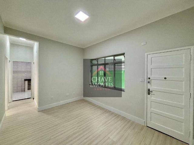 Apartamento em Embaré, Santos/SP de 65m² 2 quartos à venda por R$ 384.000,00