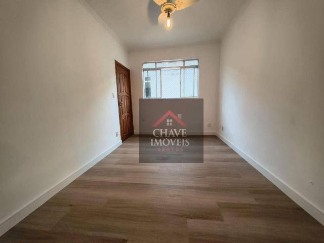 Apartamento em Embaré, Santos/SP de 75m² 2 quartos à venda por R$ 389.000,00