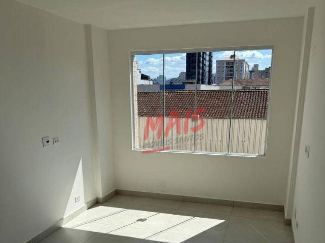 Apartamento em Embaré, Santos/SP de 80m² 2 quartos à venda por R$ 538.000,00