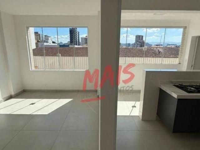 Apartamento em Embaré, Santos/SP de 80m² 2 quartos à venda por R$ 539.000,00