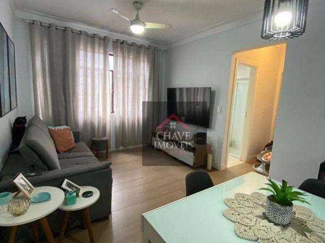 Apartamento em Embaré, Santos/SP de 90m² 2 quartos à venda por R$ 529.000,00