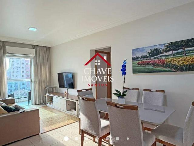 Apartamento em Embaré, Santos/SP de 92m² 2 quartos para locação R$ 5.000,00/mes