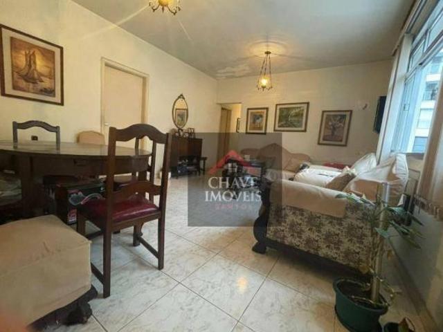 Apartamento em Embaré, Santos/SP de 94m² 2 quartos à venda por R$ 650.000,00